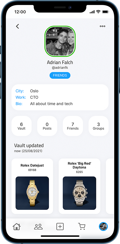 WATCH VAULT - The Social Marketplace for Watches